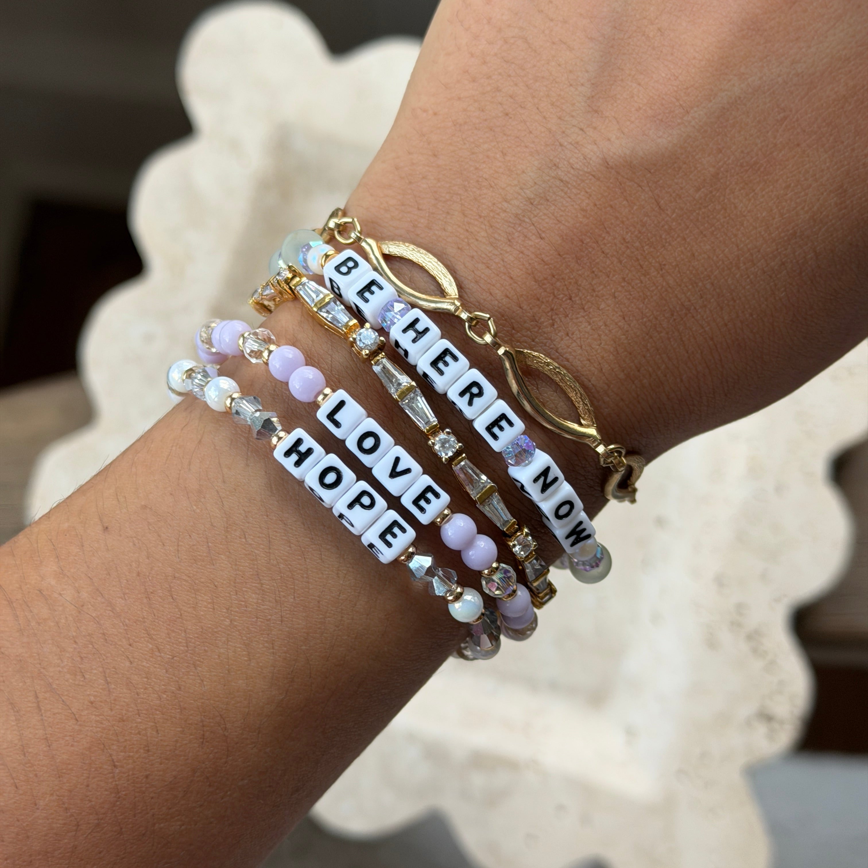 The Be Here Love Stack – Heart Pieces